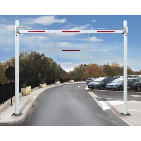 PORTIQUE FIXE L. 4500MM A SCELLER
